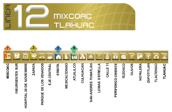 Calderón y Ebrard inauguran juntos la Línea 12 del Metro