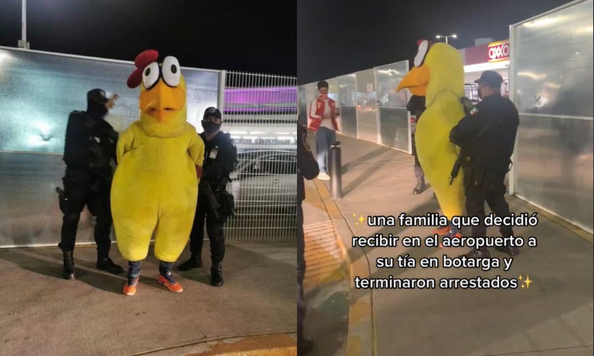 México mágico: *Casi arrestan a botarga de pollo en aeropuerto* de ...
