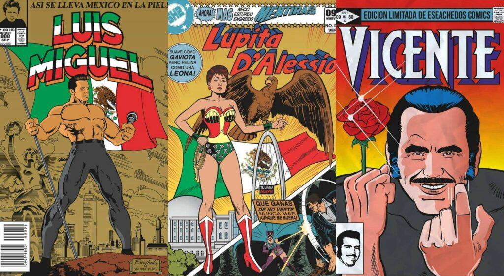 Del escenario al cómic: *así se ven artistas mexicanos convertidos en ...