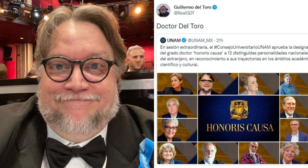 ¡Más que merecido!: *UNAM reconocerá a Guillermo del Toro como doctor ...