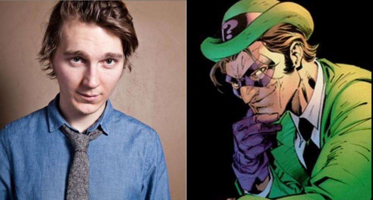 Batman ya encontró villano: *Paul Dano será Acertijo en la nueva película*