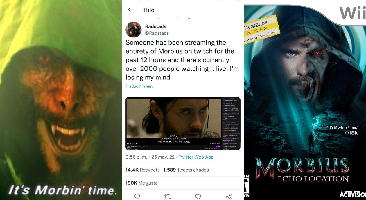 ‘It’s Morbin Time’: *Morbius pasó de ser la peor peli de Marvel al meme del momento*