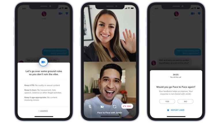 *Tinder está probando las videollamadas* para que hables con tu match ...