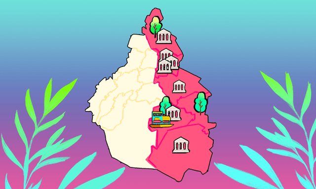 Este mapa de CDMX sí nos gusta: *9 lugares del oriente que vale la pena ...