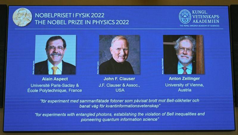 Premio Nobel de Física para tres pioneros de la mecánica cuántica