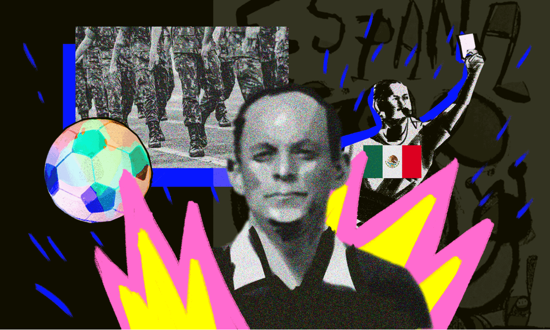 Ni D10S se salvó: Mario Rubio, el árbitro militar mexicano que expulsó ...