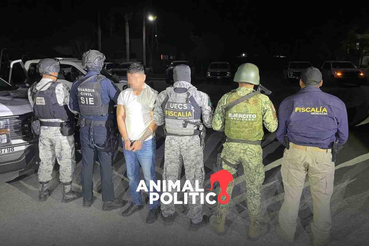 Detienen a Alberto “G” “El Peggy”, presunto extorsionador de limoneros en Michoacán