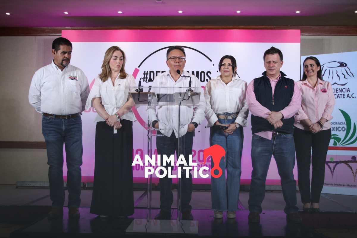 “Marea Rosa” pide “voto útil” a favor de Xóchitl Gálvez; “Movimiento ...