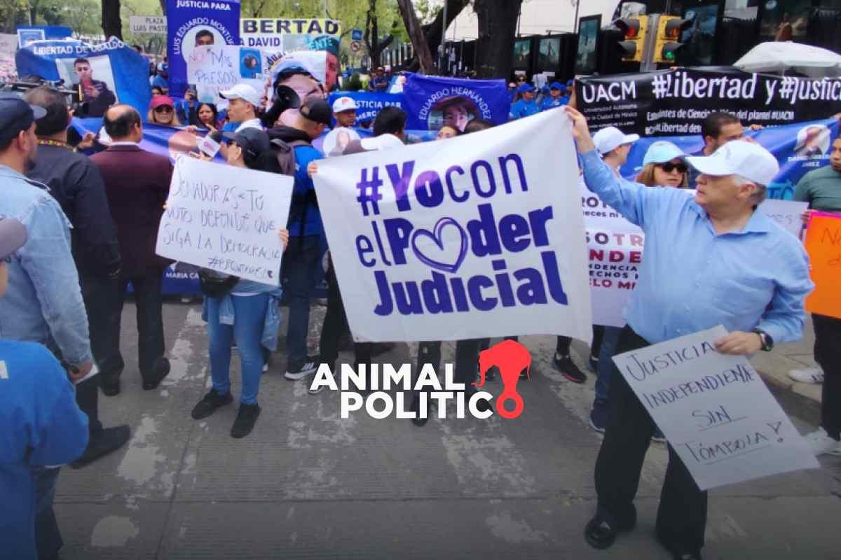 Trabajadores del Poder Judicial y estudiantes de Derecho protestan en ...
