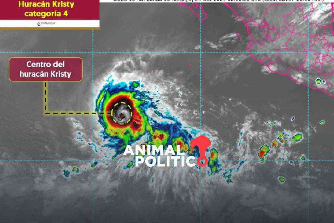 Kristy se mantiene como huracán categoría 4 mientras se aleja de costas ...