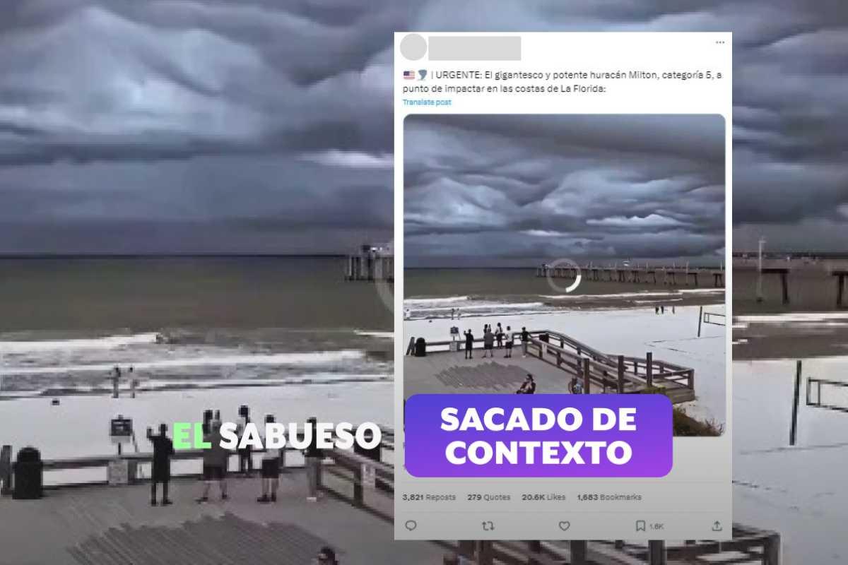 Huracán Milton toca tierra en Florida como categoría 3; “es hora de ...