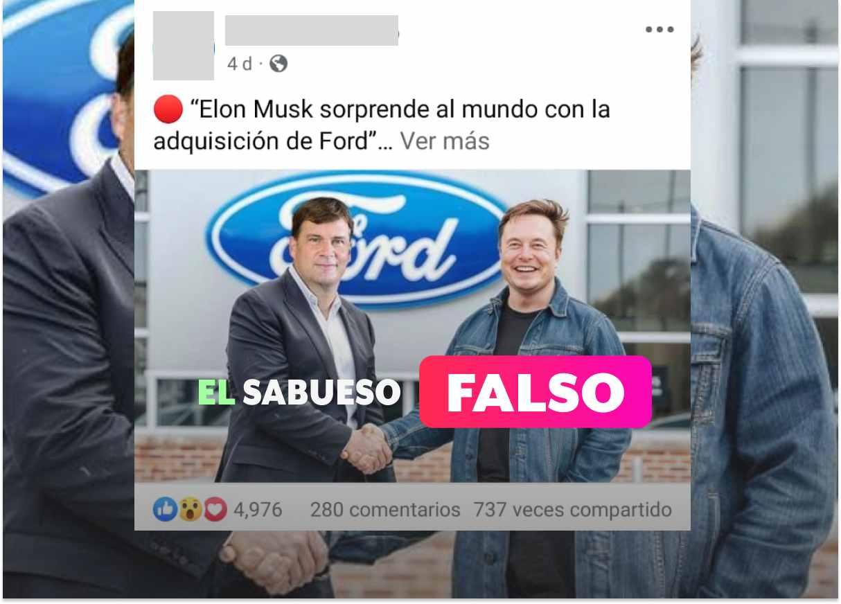 ¿Elon Musk compró Ford? No, se trata de una alianza comercial