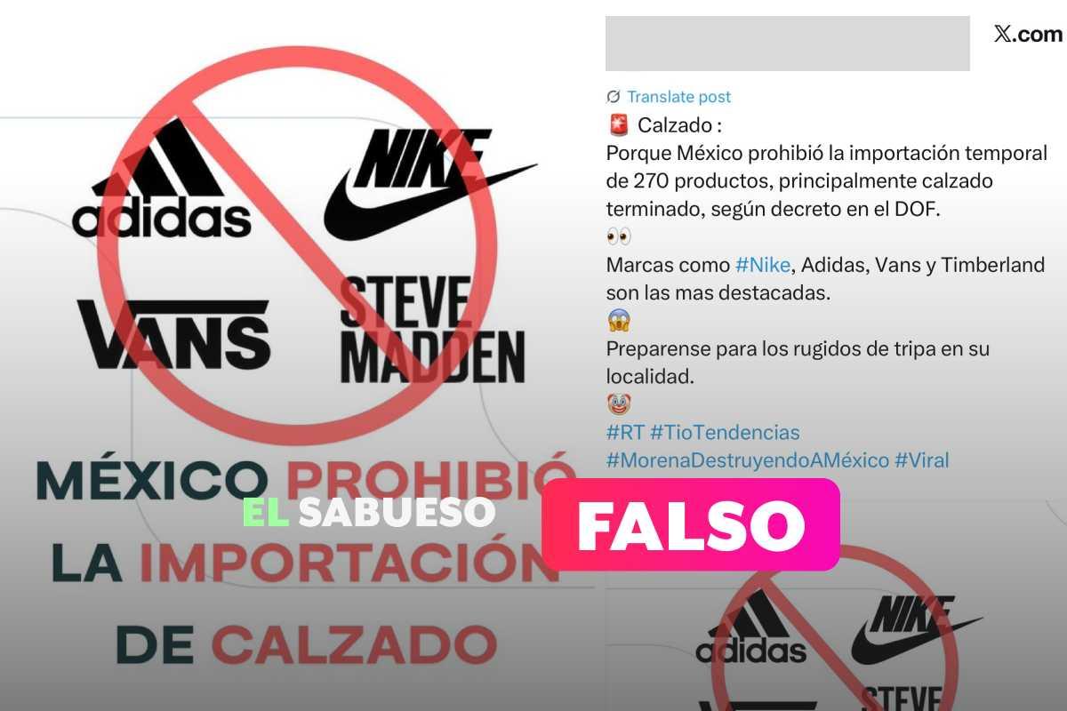 ¿Se acabaron los Vans, Adidas y Nike en México? Esto dice el decreto en el DOF