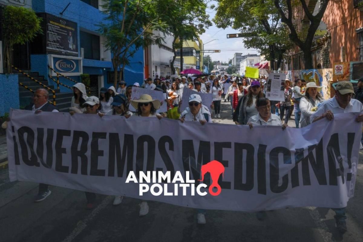 Sheinbaum descalifica marcha para exigir medicinas; asociación Nariz ...
