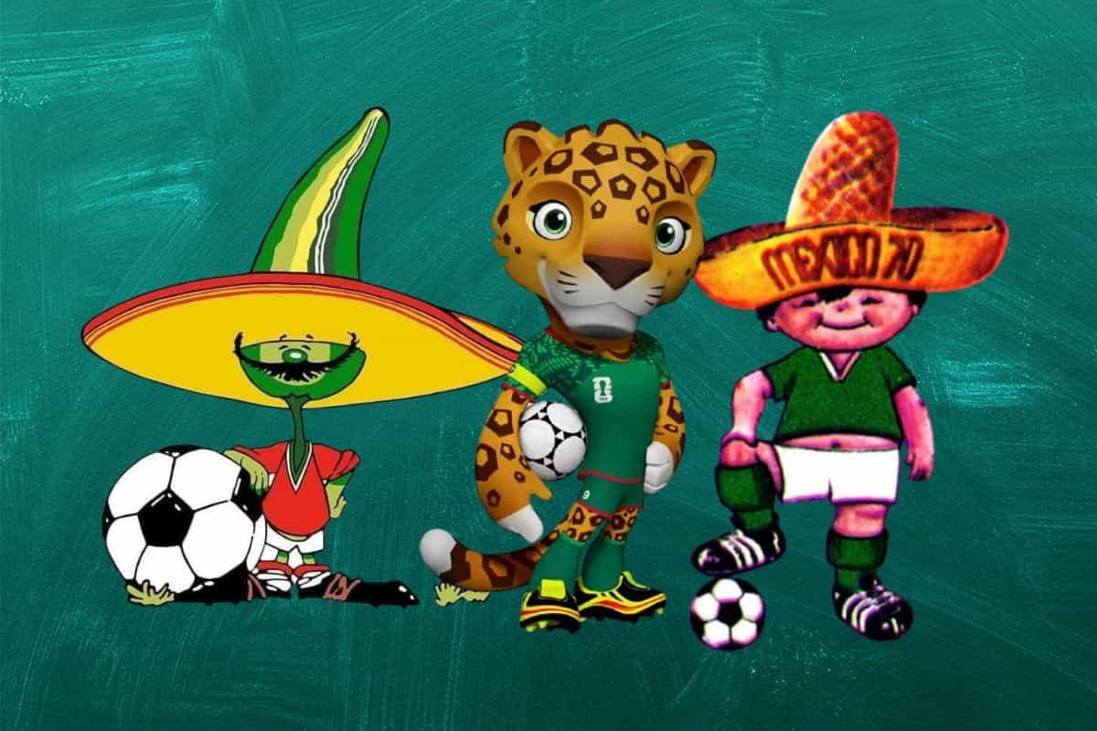 Estas han sido las mascotas de México en los Mundiales